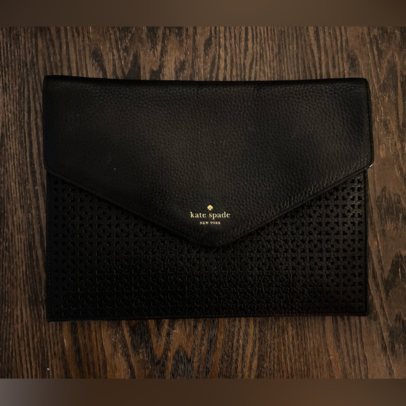 kate spade | Bags | Kate Spade Black Envelope Clutch | Poshmark